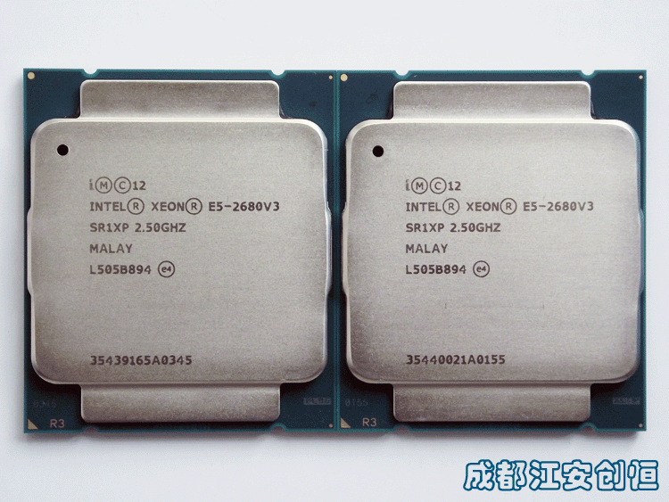 Intel XEON E5-2680 V3 - XEON E5-2600 V3 系列 - 成都江安创恒科技有限公司